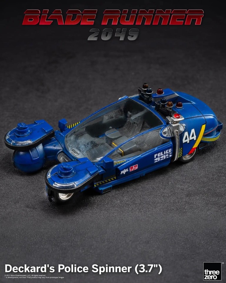 Blade Runner 2049 Deckard's Police Spinner Die-Cast Three Zero ! In ...