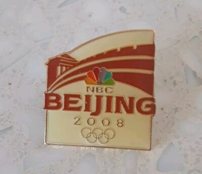 Olympics NBC Pin Beijing China 2008 | eBay
