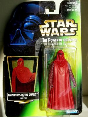 EMPEROR'S ROYAL GUARD W/ FORCE PIKE STAR WARS FIGURINE MINT IN PACKAGE ...