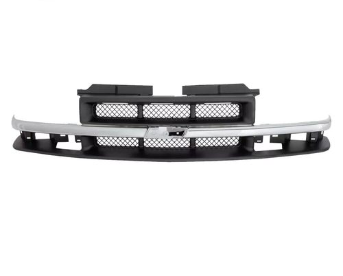 NEW Black Mesh Grille Assembly For 1998-2004 Chevrolet S10 1998-2005 ...