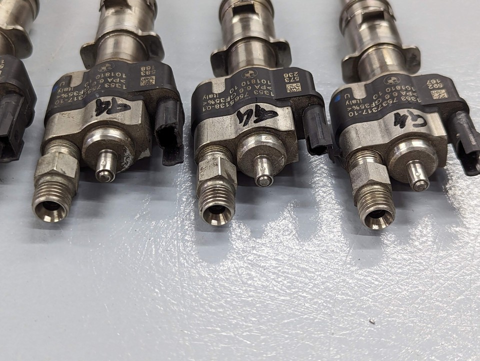 BMW 135 335 535 OEM FRONT ENGINE MOTOR HIGH PRESSURE FUEL INJECTOR SET ...