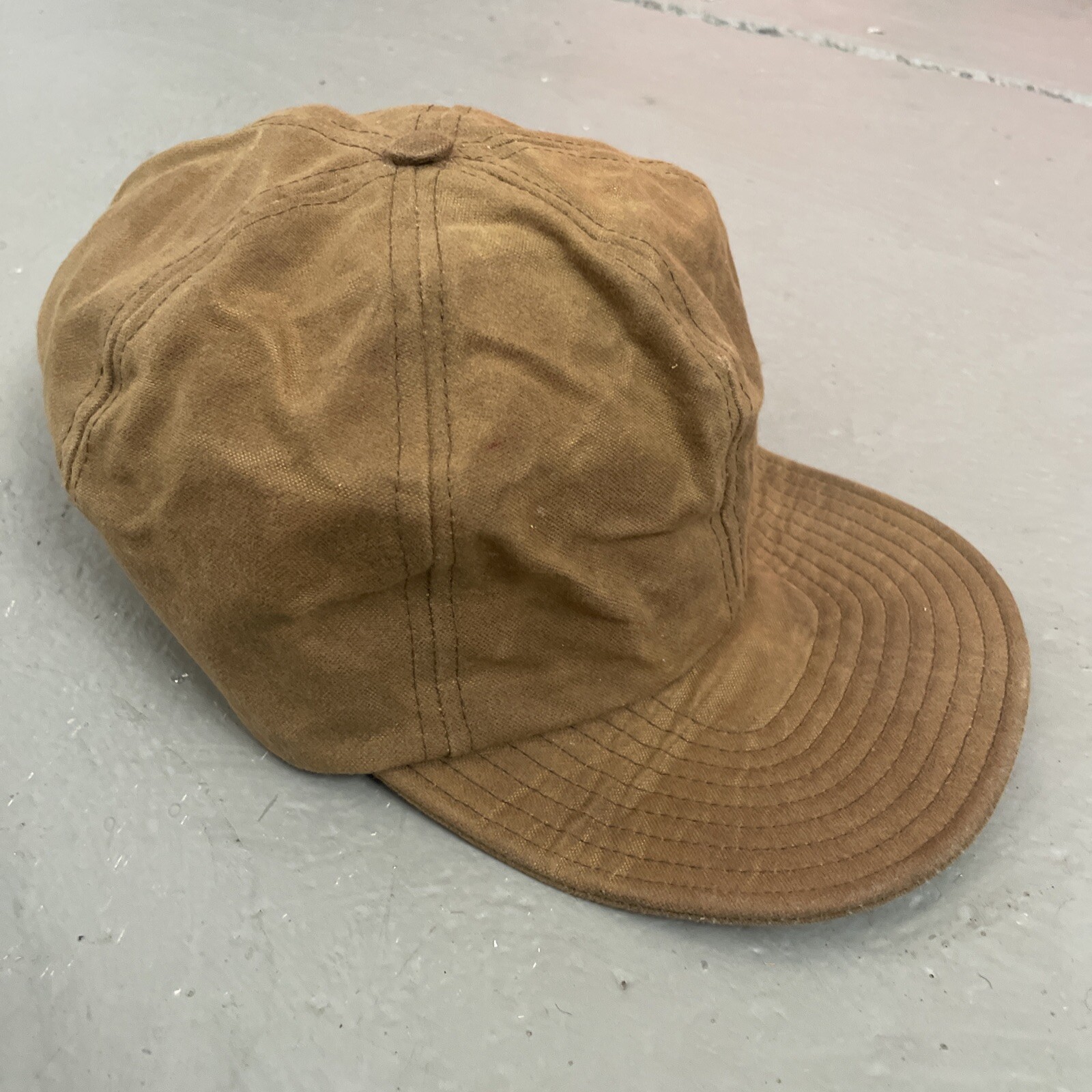 Vintage Filson Canvas Duckbill Military Style Hunting Hat Cap Made In ...