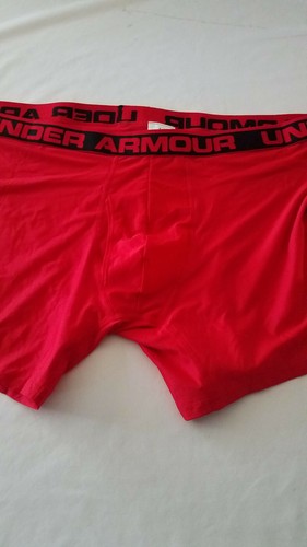 Under Armour Mens Heat Gear POLYESTER ELASTANE Boxer 5XL RED NWT | eBay