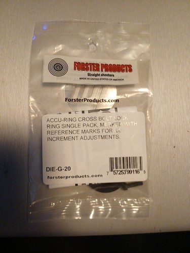 Foster Products Die-G-20 Accu-Ring Cross Bolt Lock Ring Single Pack ...