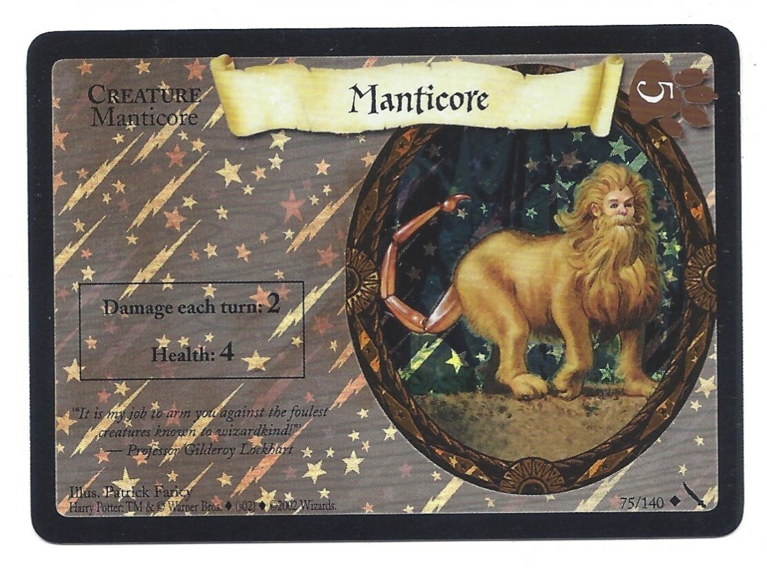 Harry Potter Chamber of Secrets TCG Cards COS You Pick Holo Foil Rare ...