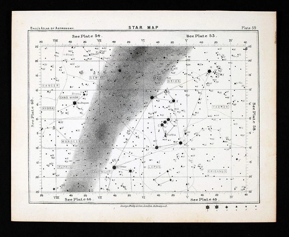 Taurus Constellation Map