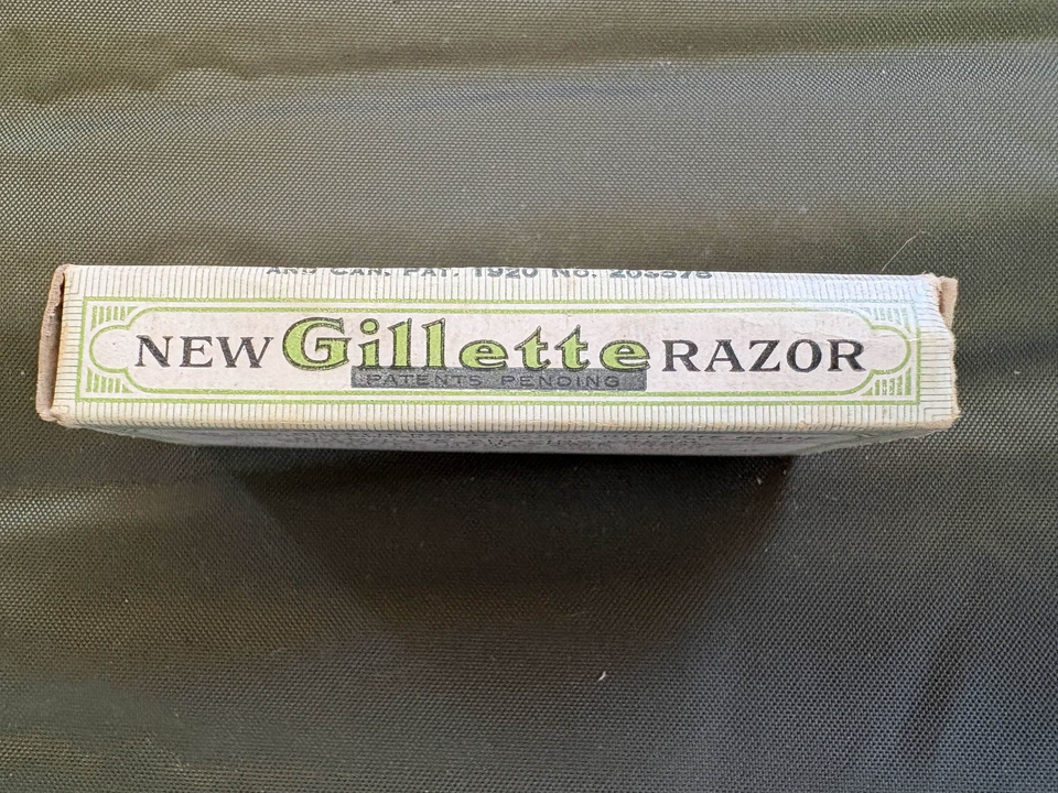 Pre-patent Gillette Vintage Razor - VERY RARE, UNUSED | eBay