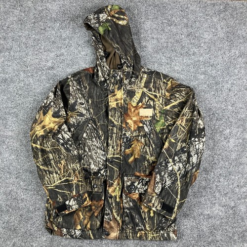 Game Winner Hunting Jacket Kids Large Camo Waterproof Hooded Full Zip ...