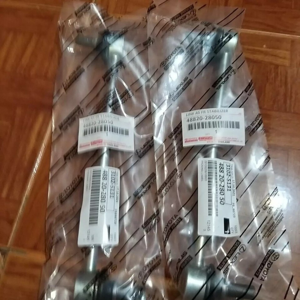 2007-2011 2X GENUINE Toyota Camry Harrier Lexus ES RX Front Stabilizer ...