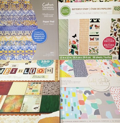 Recollections & Craft Smith Scrapbooking Paper Junk Journs Craft Paper ...