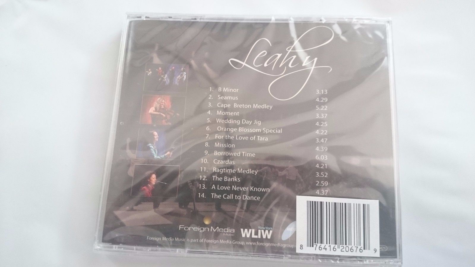 Live From Gatineau, Quebec by Leahy (CD, Oct-2006, Foreign Media Group ...