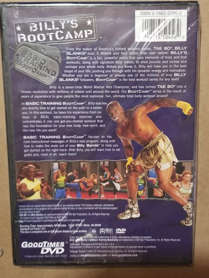 Workout at Home DVD Bootcamp Workout SEALED Basic Training Boot Camp 18713504562 | eBay