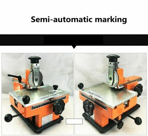 Sheet Embosser Metal Stamping Printer Mark Machine 2-4characters/10s ...