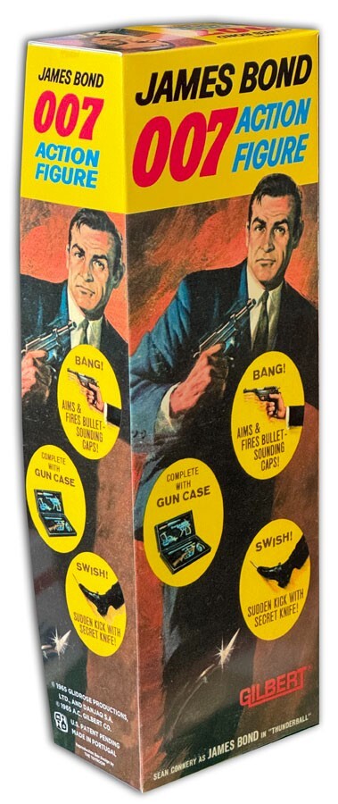 Gilbert JAMES BOND BOX (Sears Exclusive) for 12" Action Figure Doll ...