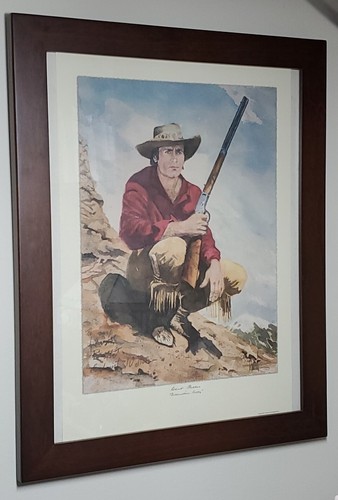 RARE Buck Taylor Clint Walker Signed Art Print Yellowstone Kelly ...