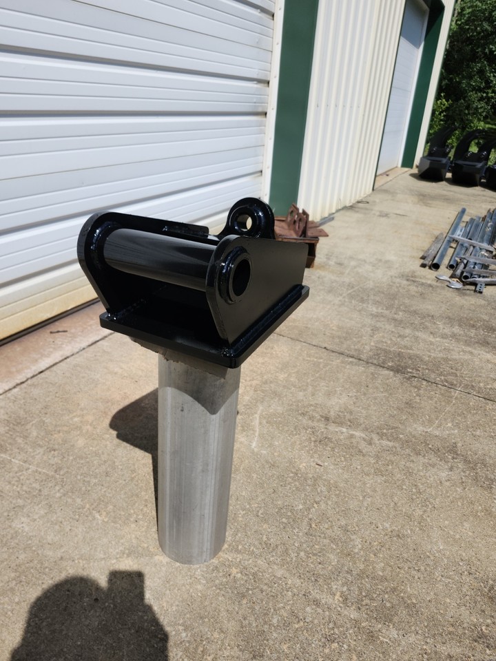 WAIN ROY / TagQC27 1.25" Pin Excavator Attachment Mount with Base Plate ...