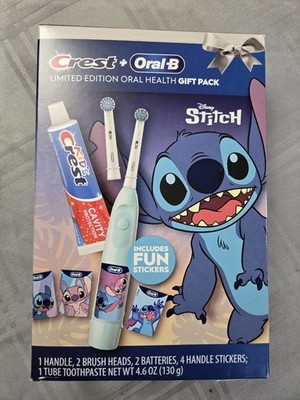 Oral-B Crest Limited Edition Disney Stitch Gift Pack New Toothbrush | eBay