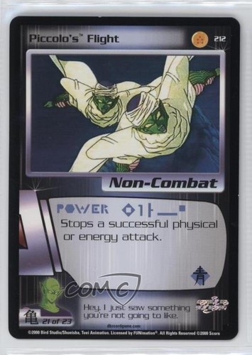 2000 Dragon Ball Z TCG: Saiyan Saga Piccolo's Flight #212 | eBay