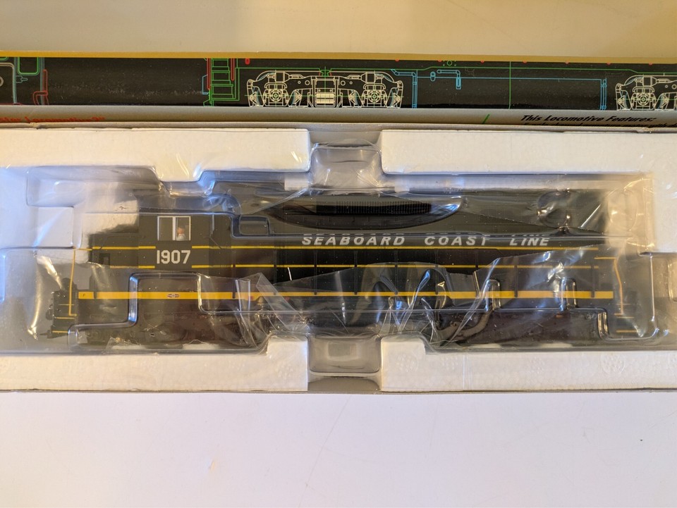 HO EMD SD35 Low Nose SCL Seaboard Coast Line DCC/DC NIB NOS # 9232 | eBay