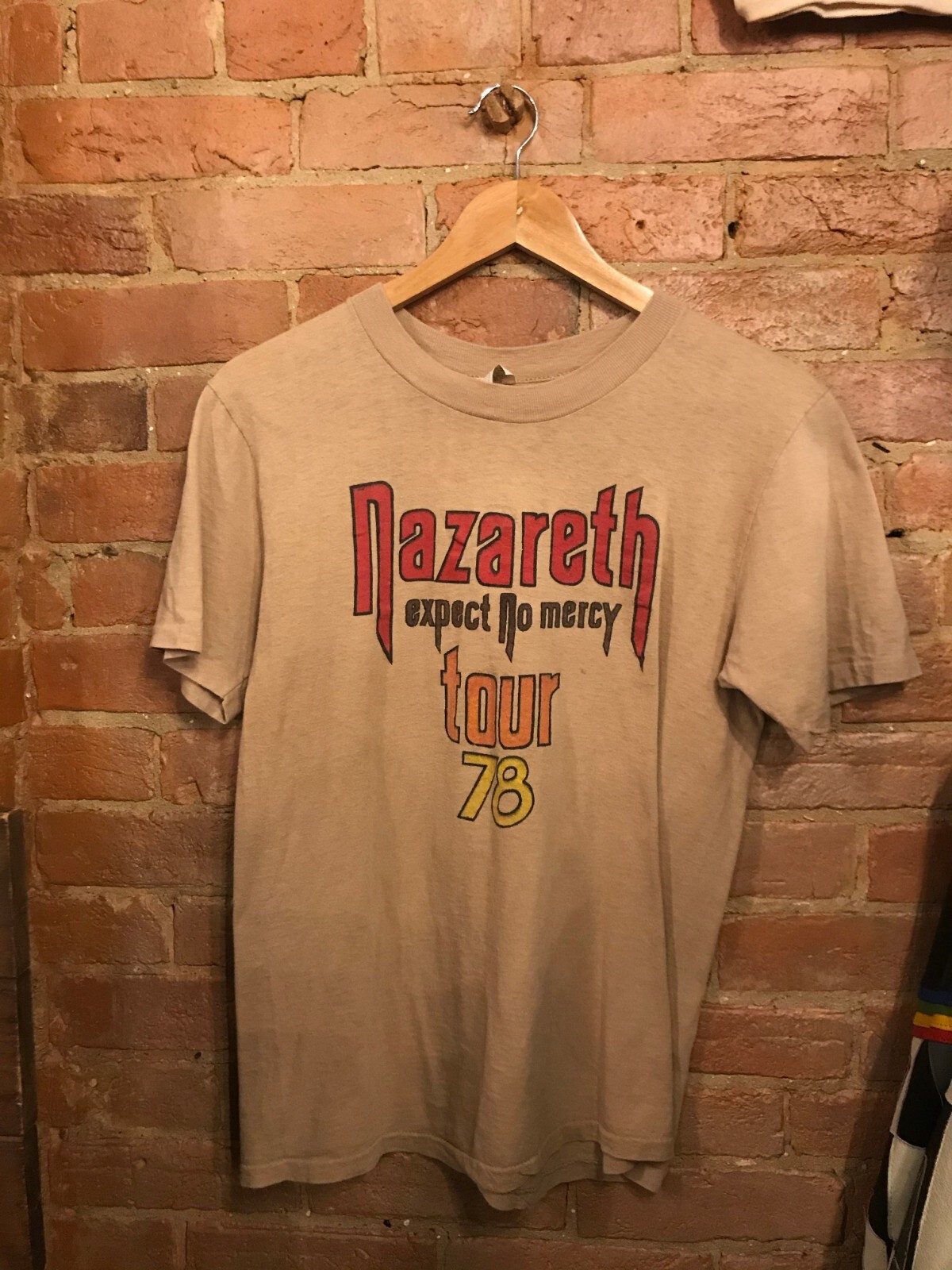 Vtg 1978 Nazareth “Expect No Mercy” Band Concert Tour… - Gem