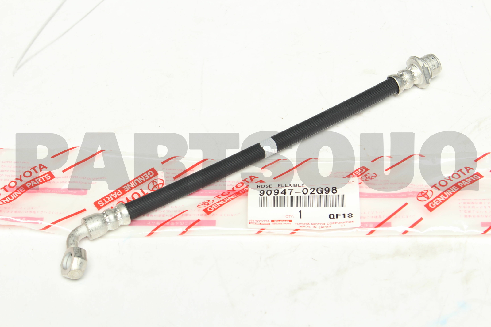 9094702G98 Genuine Toyota HOSE, FLEXIBLE(FOR REAR RH) 90947-02G98 | eBay