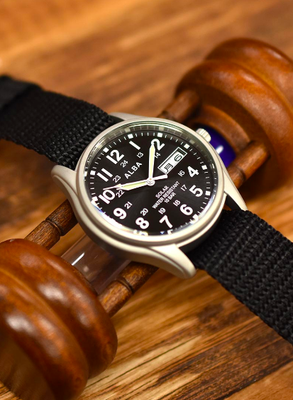 ALBA Wrist Watch Black Solar Hard Rex 10 Water Pressure AEFD557 Men ...