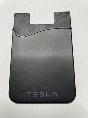 Official Tesla Pocketed Cell Phone Credit Card Holder Wallet Adhesive ...