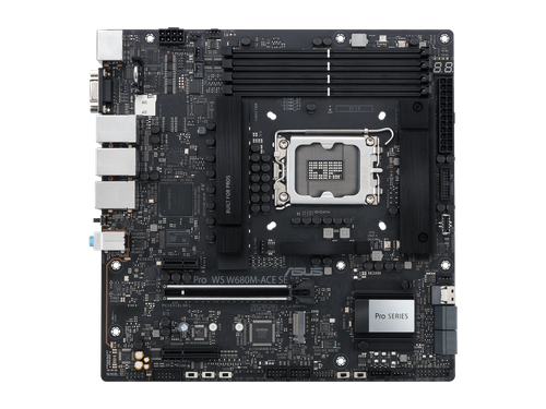 Pro WS W680M-ACE SE Intel LGA 1700 mATX BMC AST2600 onboard workstation ...