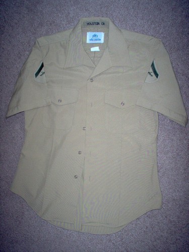 USMC Marine Khaki "C" Short sleeve "Charlie" shirt L L/Cpl 15 DSCP | eBay