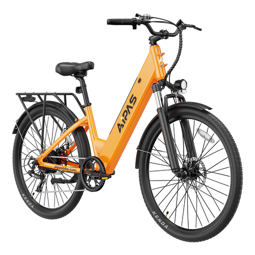 26'' Electric Mountain Bicycle 1000 W Peak e-bikes Full Suspension 7 ...