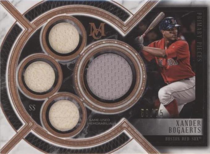 2018 Topps Museum Collection - Primary Pieces Single Player Quad Relics ...