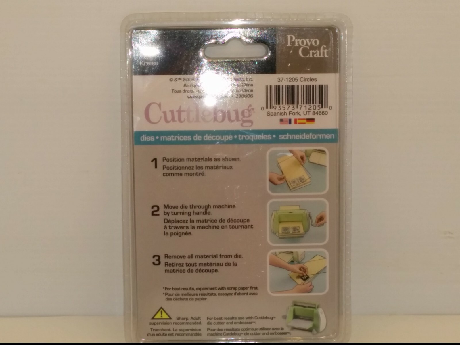 CUTTLEBUG 37-1205 CUTTING DIES SET, CIRCLES, SET OF 4, NIB | eBay
