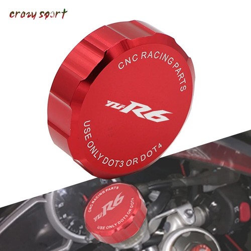 Front Brake Fluid Reservoir Cover Cap For YAMAHA YZFR6 YZF R6 2000-2023 ...