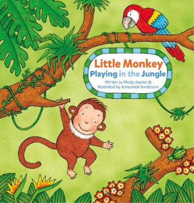 Marja Baeten Little Monkey. Playing in the Jungle (Libro de cartón) | eBay
