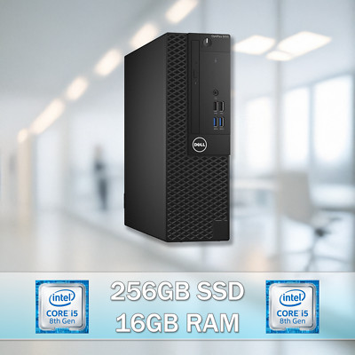 Dell Optiplex Windows 11 Desktop PC (Intel i5-8500 / 256GB / 16GB RAM ...