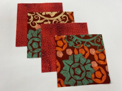 32 5" Quilting Fabric Squares Quilting Charm Pack Pre Cut Autumn Bliss ...