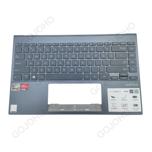 FOR ASUS ZenBook14 UX425 UX425J U4700 U4700E UX425QA C Shell Palmrest ...