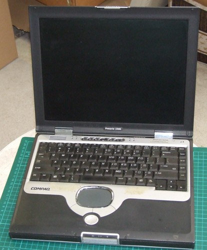 Compaq Presario 1500 PP2140 vintage laptop for PARTS or REPAIR | eBay ...