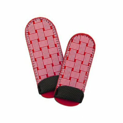 Kitchen Grips Deluxe 2pc Pot & Pan Handle Holder Set - White Woven on ...