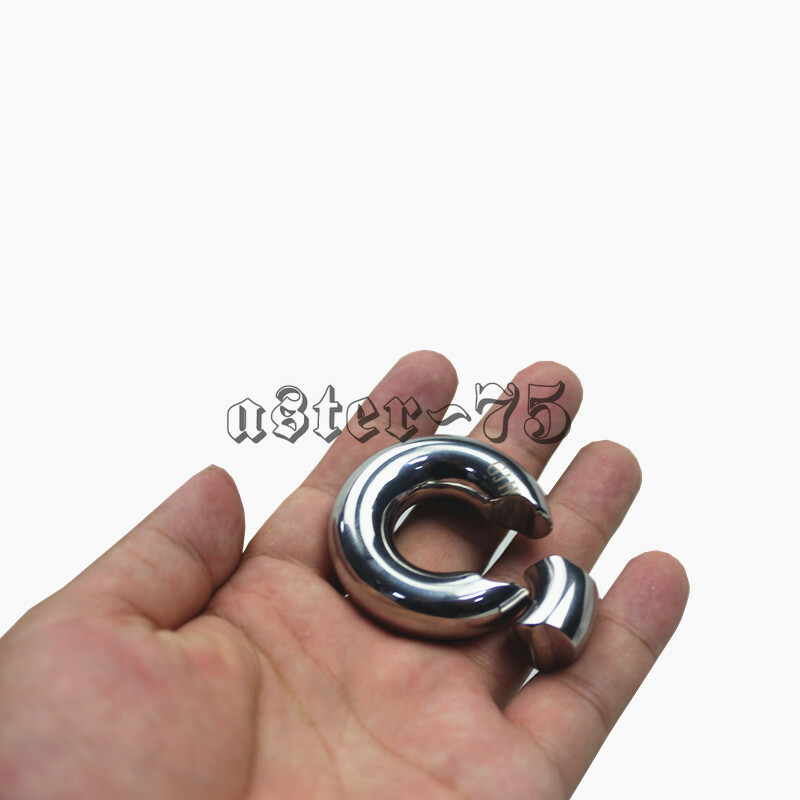 Stainless Steel Ring Ball Stretcher Scrotum Restraint Testicular ...
