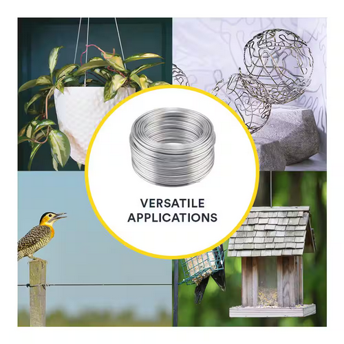 50 ft. 10 lb. 18-Gauge Aluminum Hobby Wire – Flexible, Durable Wire | eBay