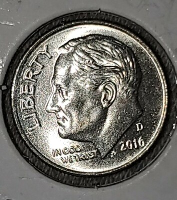 MINT ERROR 2016 D Roosevelt Dime DDO on Liberty, Great Condition. | eBay