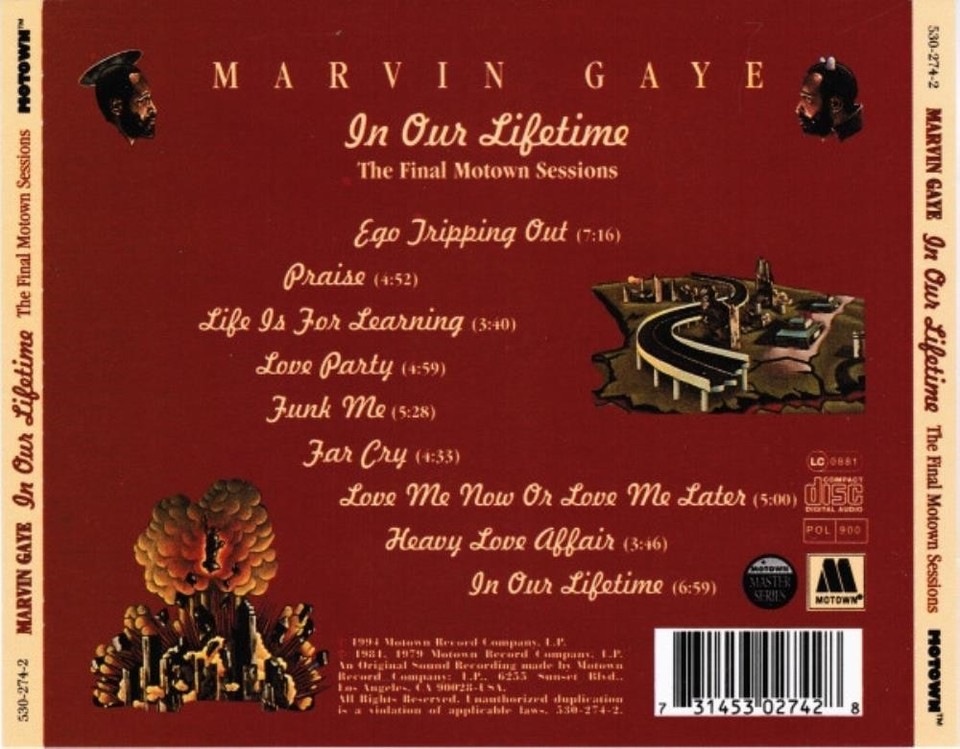 Marvin Gaye - Marvin Gaye – In Our Lifetime (The Final Motown Sessions ...