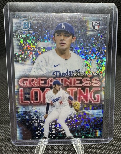 Roki Sasaki 2025 Bowman Chrome Mini Diamond GREATNESS LOADING 086/150 ...