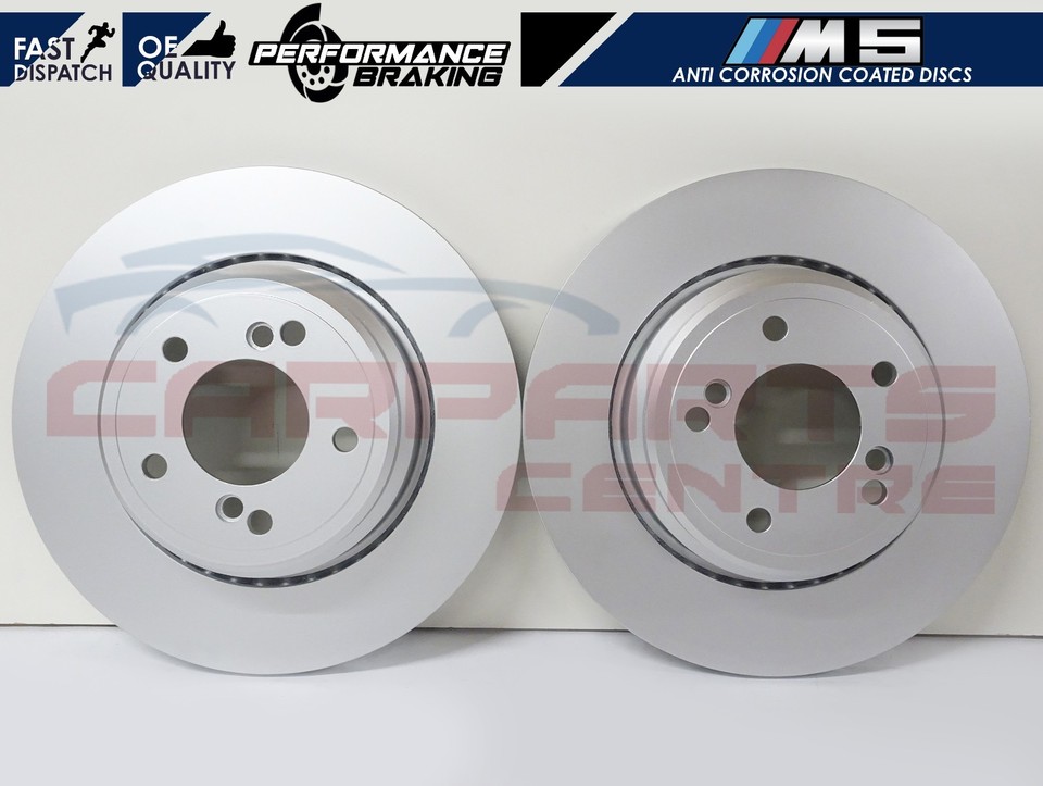 FOR BMW E39 M5 SALOON 4.9 2000-2003 REAR BRAKE DISCS DISC 328mm PREMIUM ...