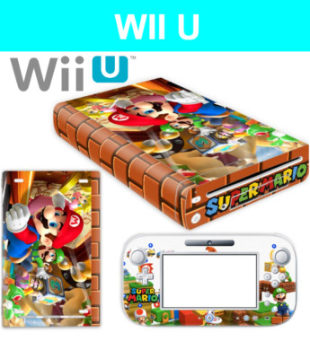 WII U Sticker Skin For Console Wrap Vinyl | eBay
