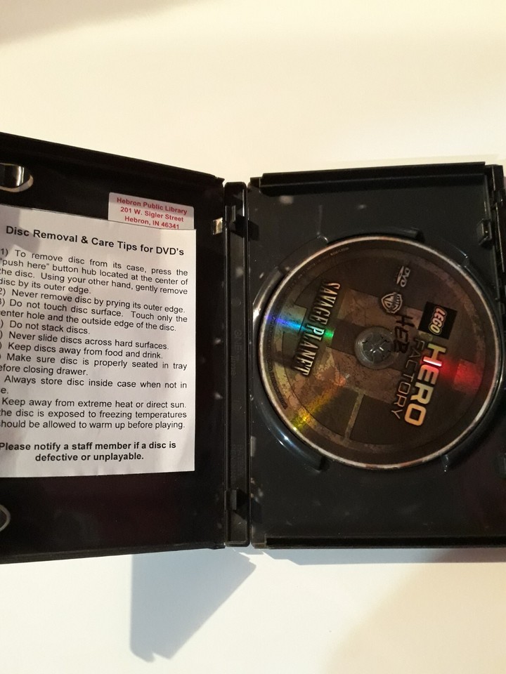 LEGO Hero Factory: Savage Planet - DVD Ex Library Children Programming ...