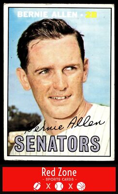 1967 Topps - #118 Bernie Allen VG | eBay