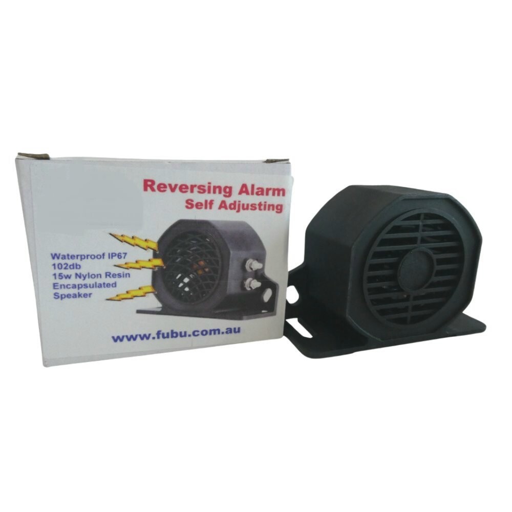 Reversing Alarm Buzzer 12-24v 15w White Noise Self Adjusting Earthworks ...