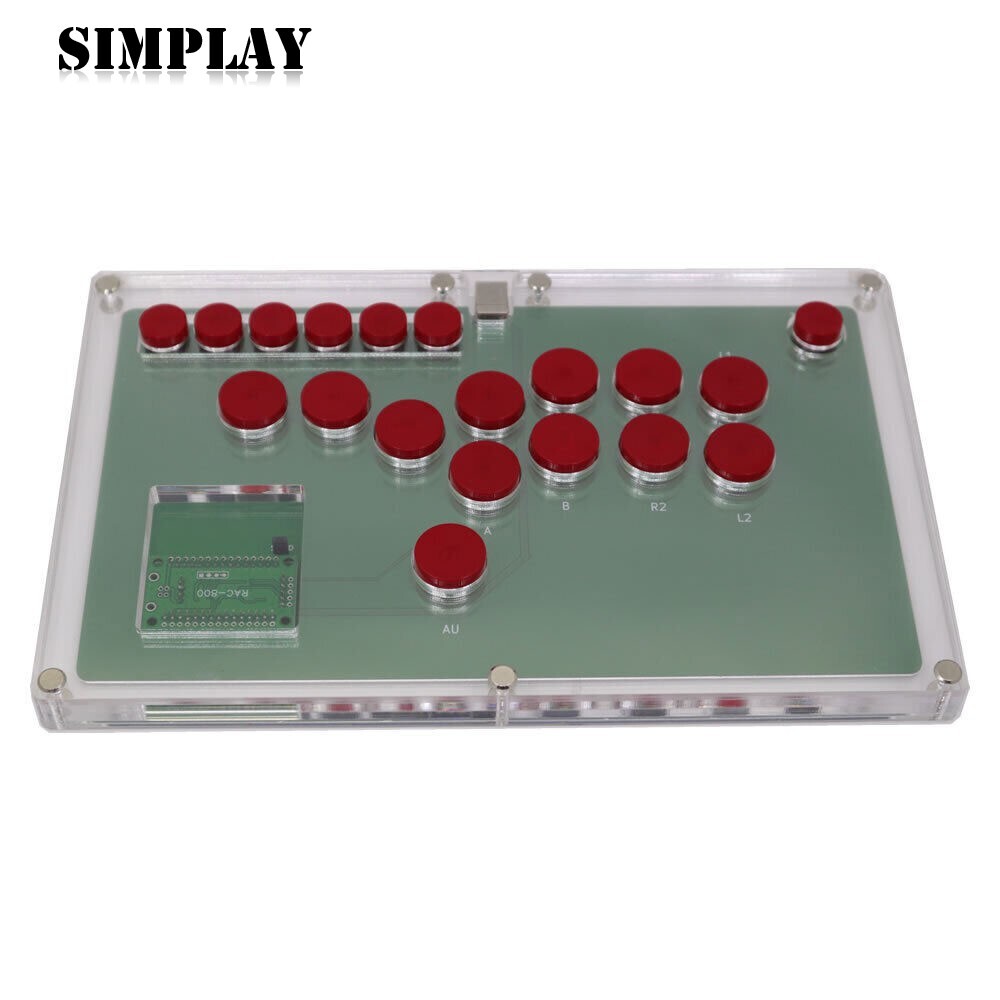 HAMGEEK HG-W003 Arcade Controller Game Controller Arcade Stick for ...